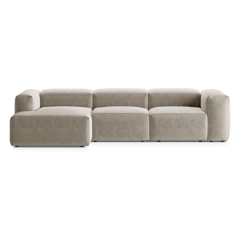 Divano angolare beige (con penisola a sinistra/con chaise lounge ...