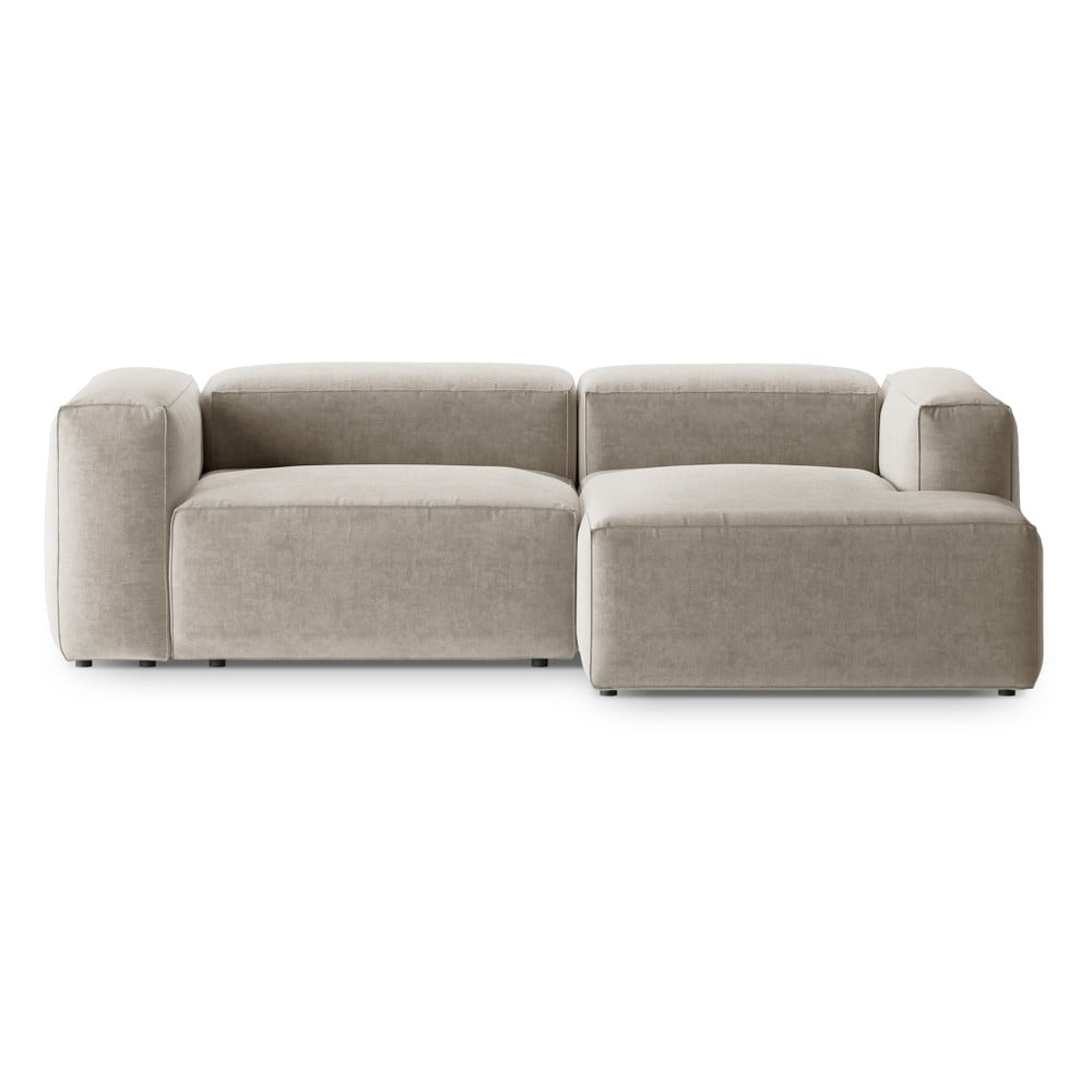 Divano angolare beige (con penisola a destra/con chaise lounge) Bergano ...