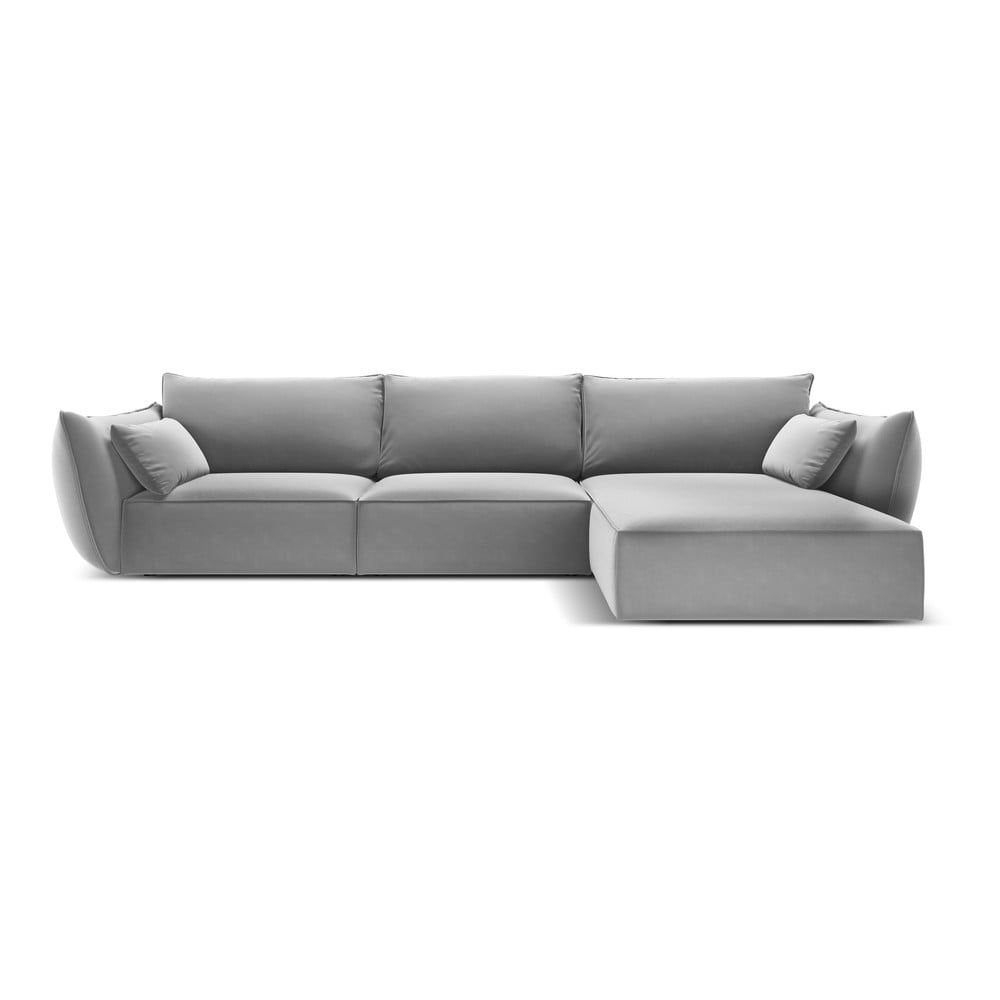 Divano angolare grigio chiaro (con penisola a destra/con chaise lounge ...